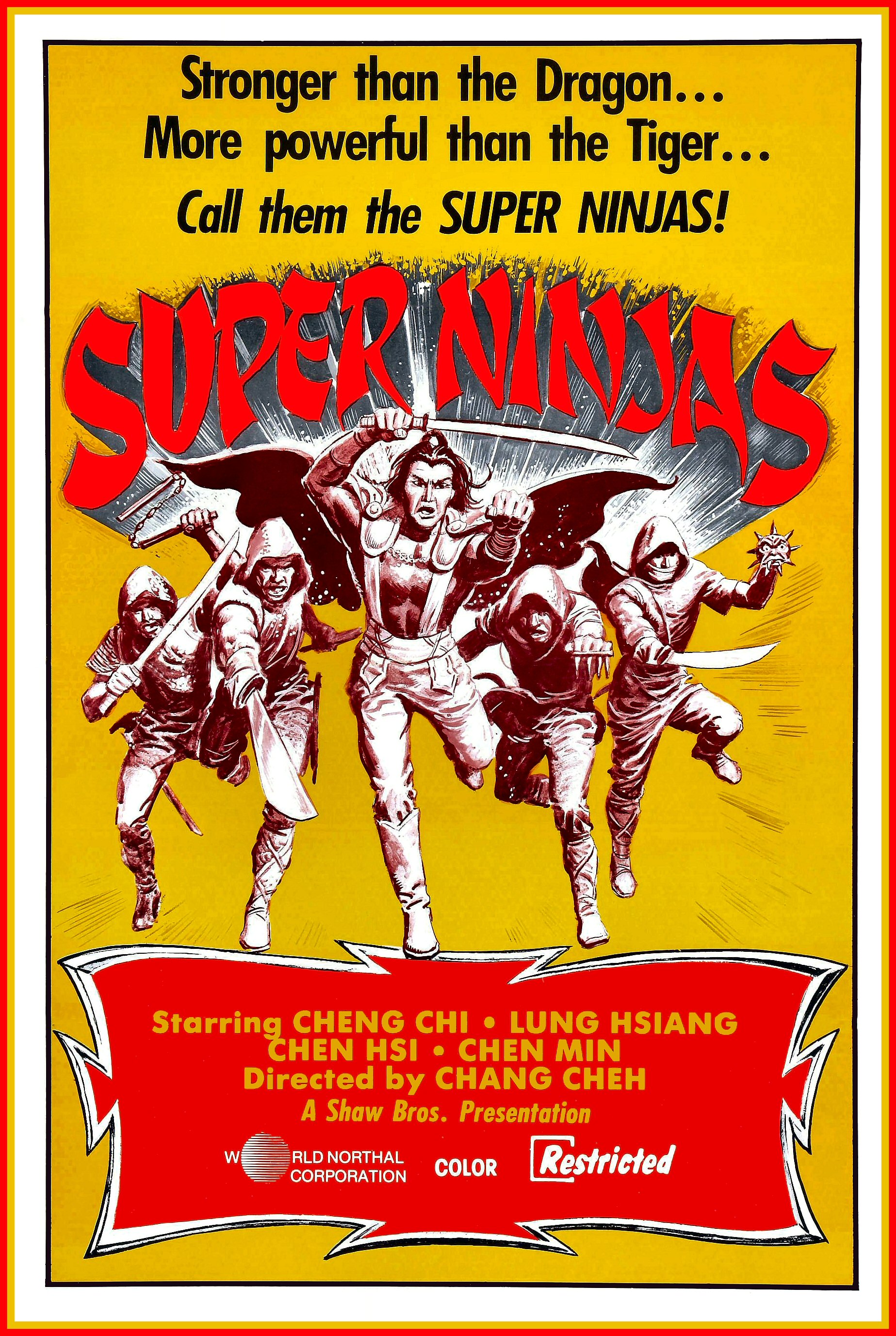 Super Ninjas / World Northal poster - Shaw Brothers - Kung Fu Fandom
